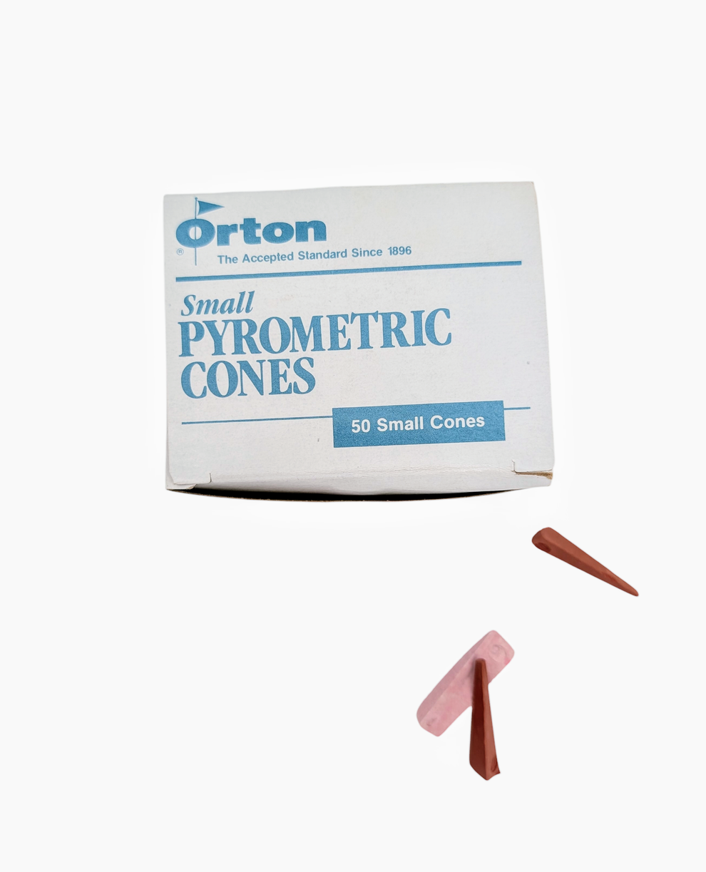Orton Small Pyrometric Cones, available at The Clay Shed
